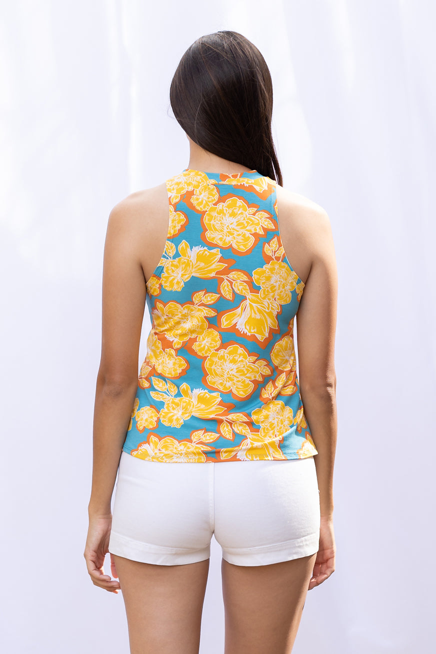 Logan Tank (Golden Bloom) - XL – Ten Tomorrow