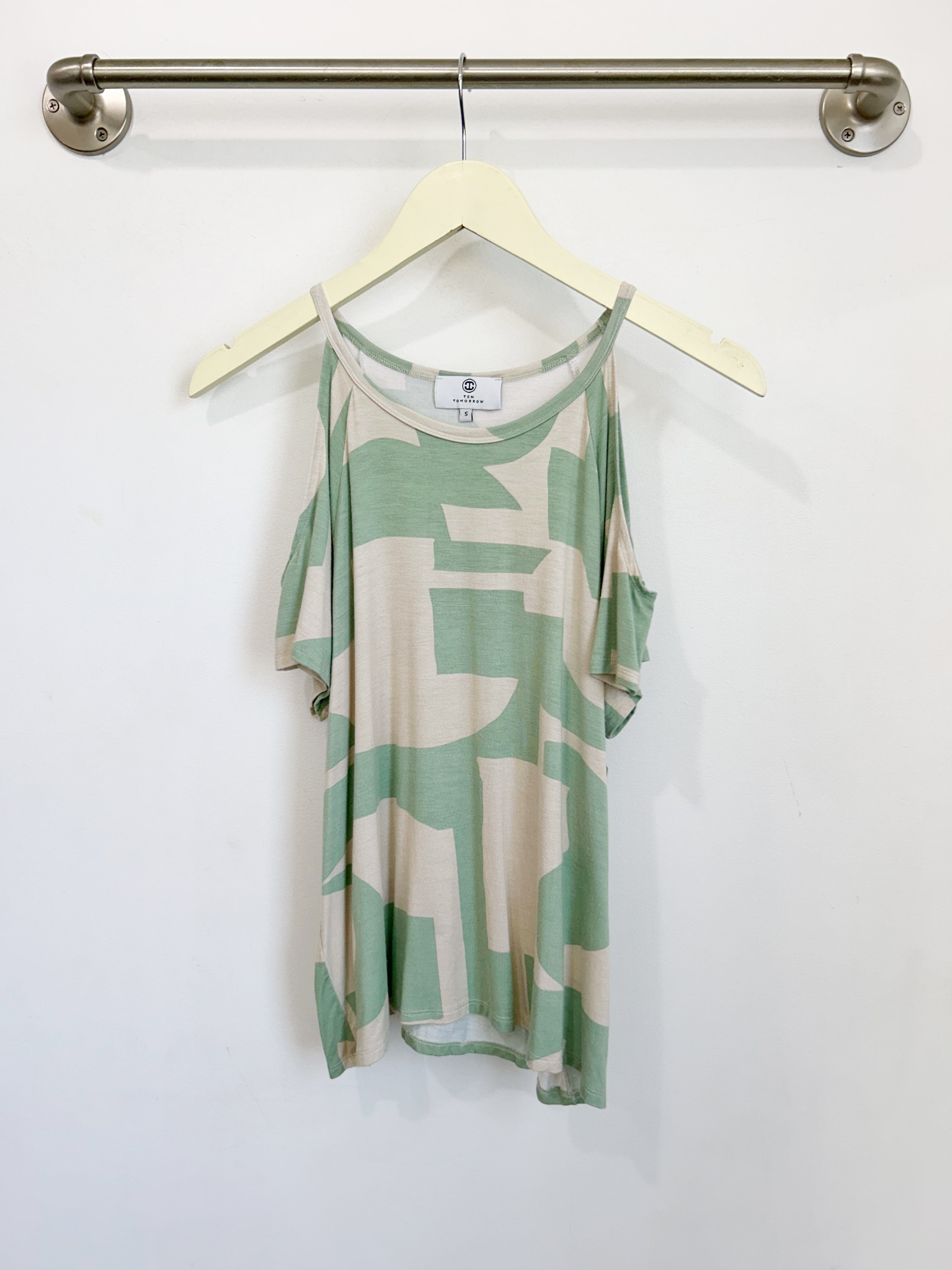 Jennifer Cold Shoulder (Sea Salt Deco) - S – Ten Tomorrow