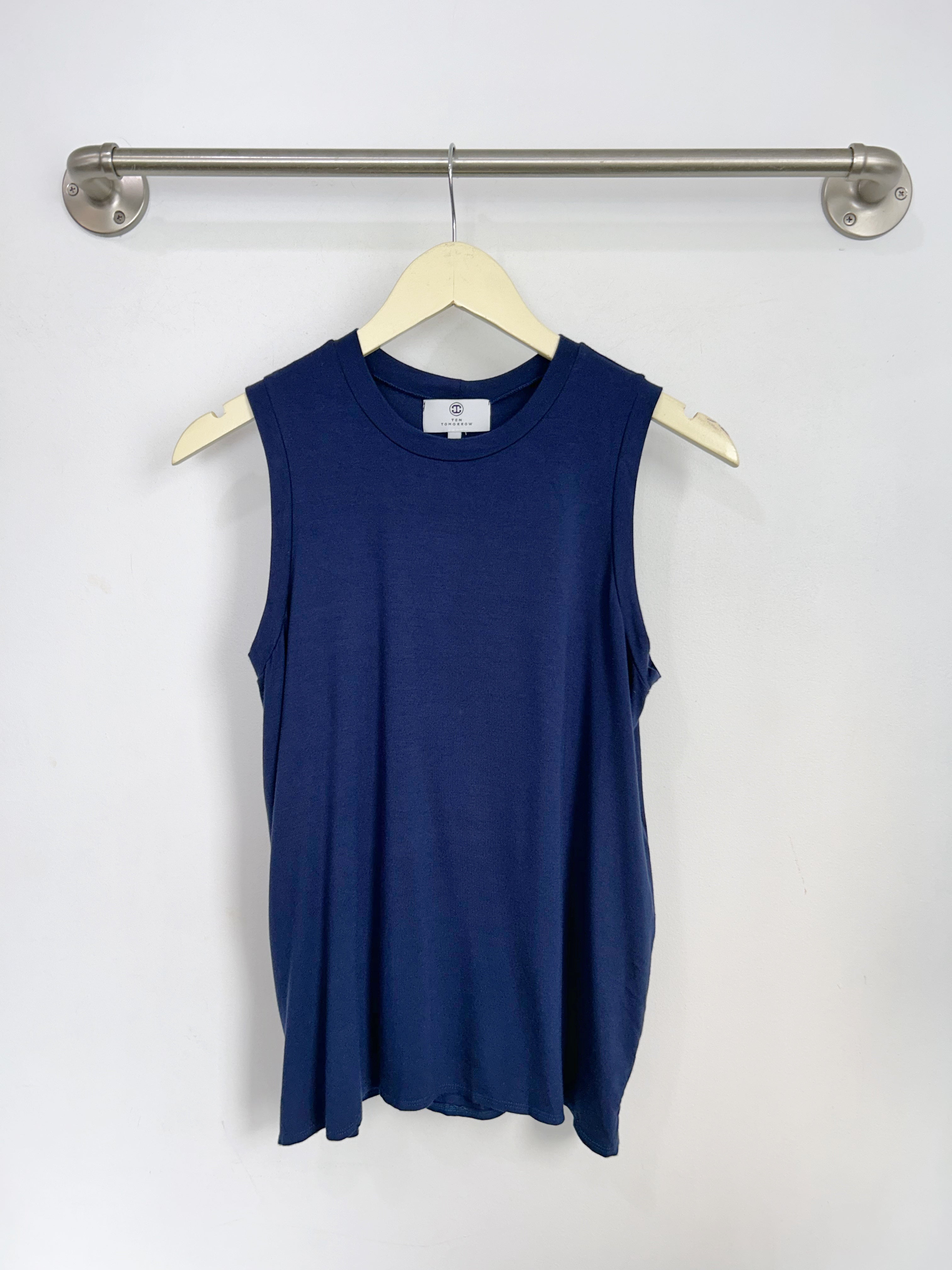Chris Tank Top (Navy) - S – Ten Tomorrow