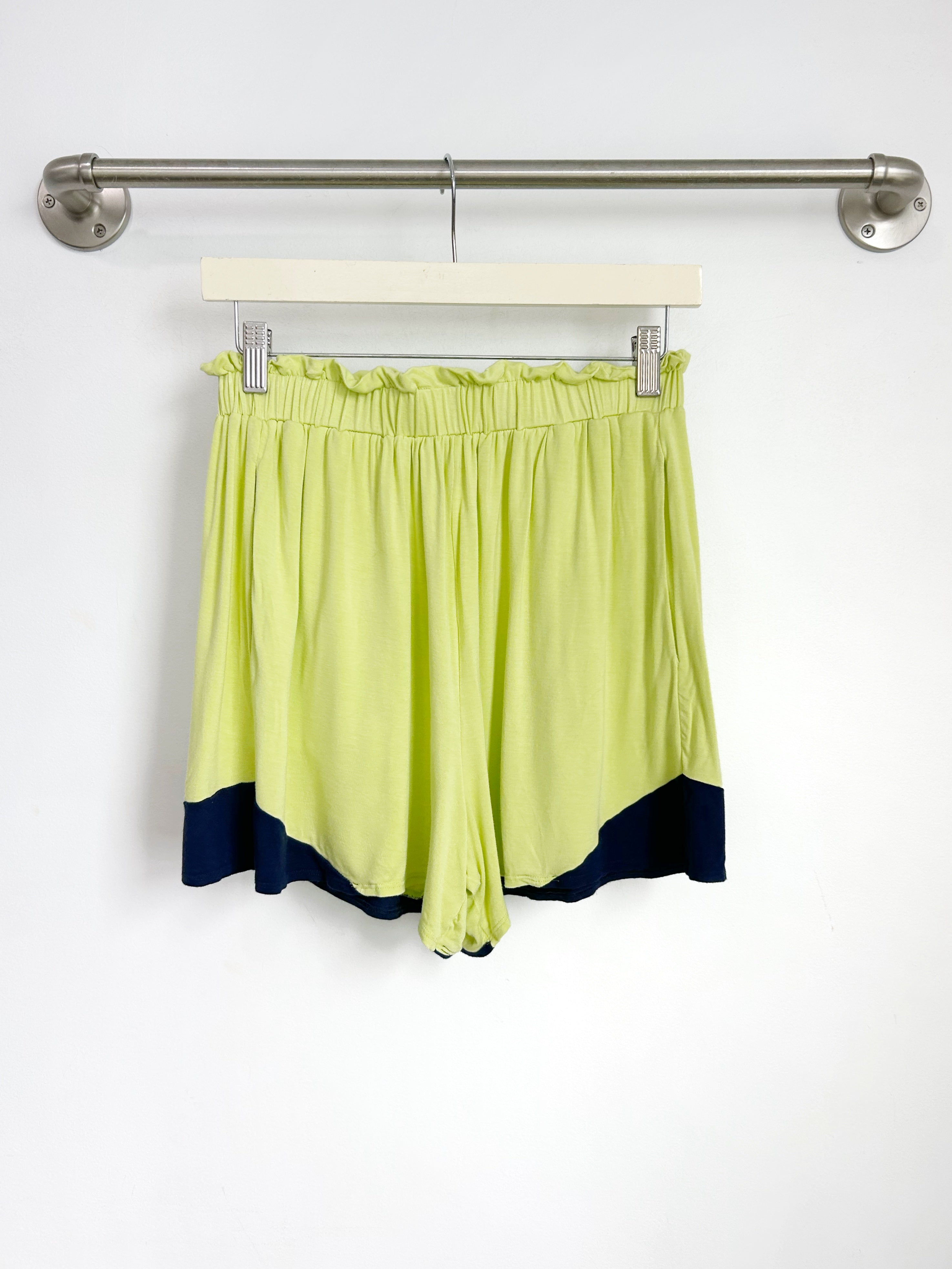Emily Day Short (Chartreuse/Navy) - M – Ten Tomorrow