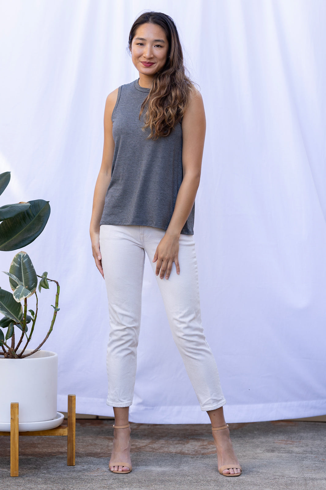 Chris Tank Top (Charcoal) – Ten Tomorrow