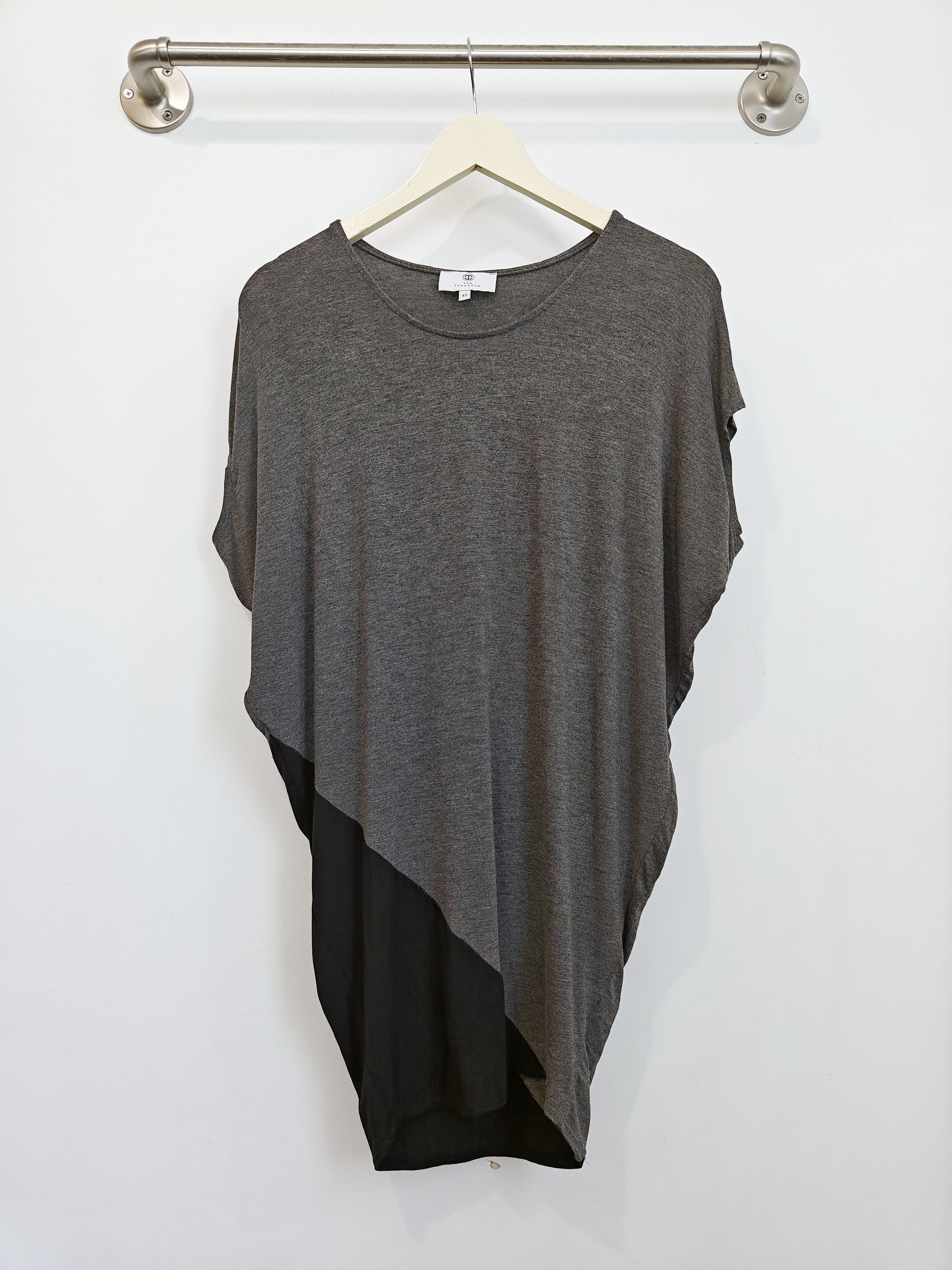 Kit Dress (Charcoal/Black) - XS – Ten Tomorrow